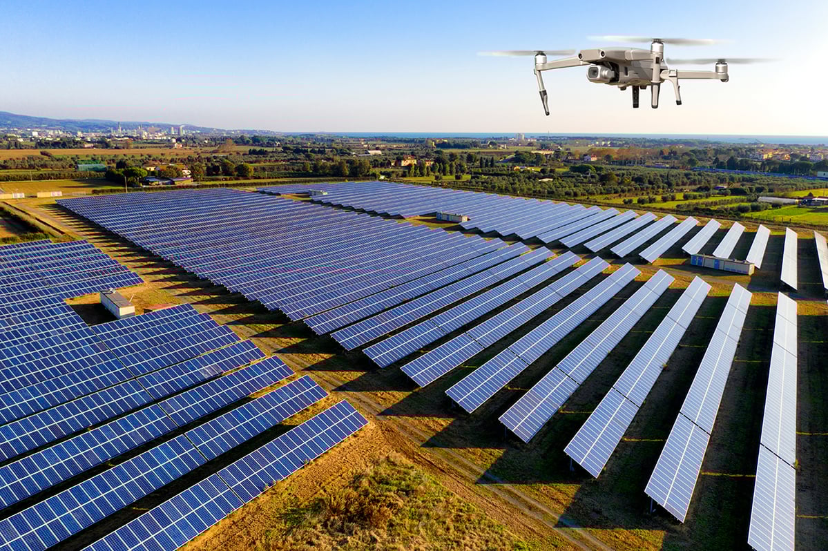 Thermographic Drone Inspections for solar PV | Quintas Advisory